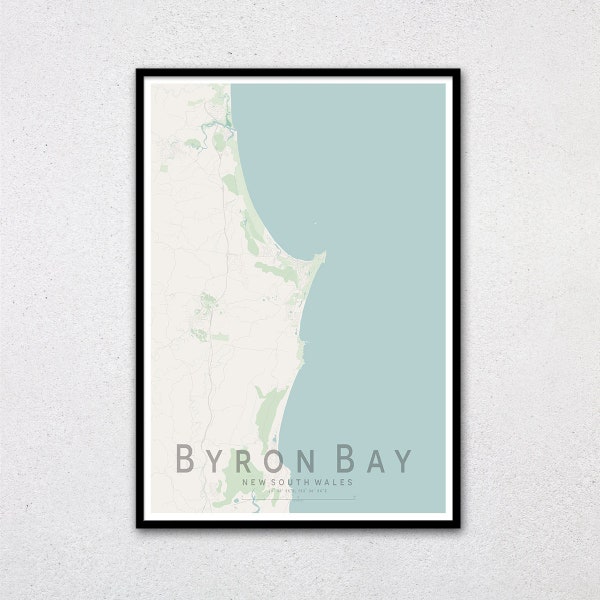 Byron Bay Poster - Etsy Australia