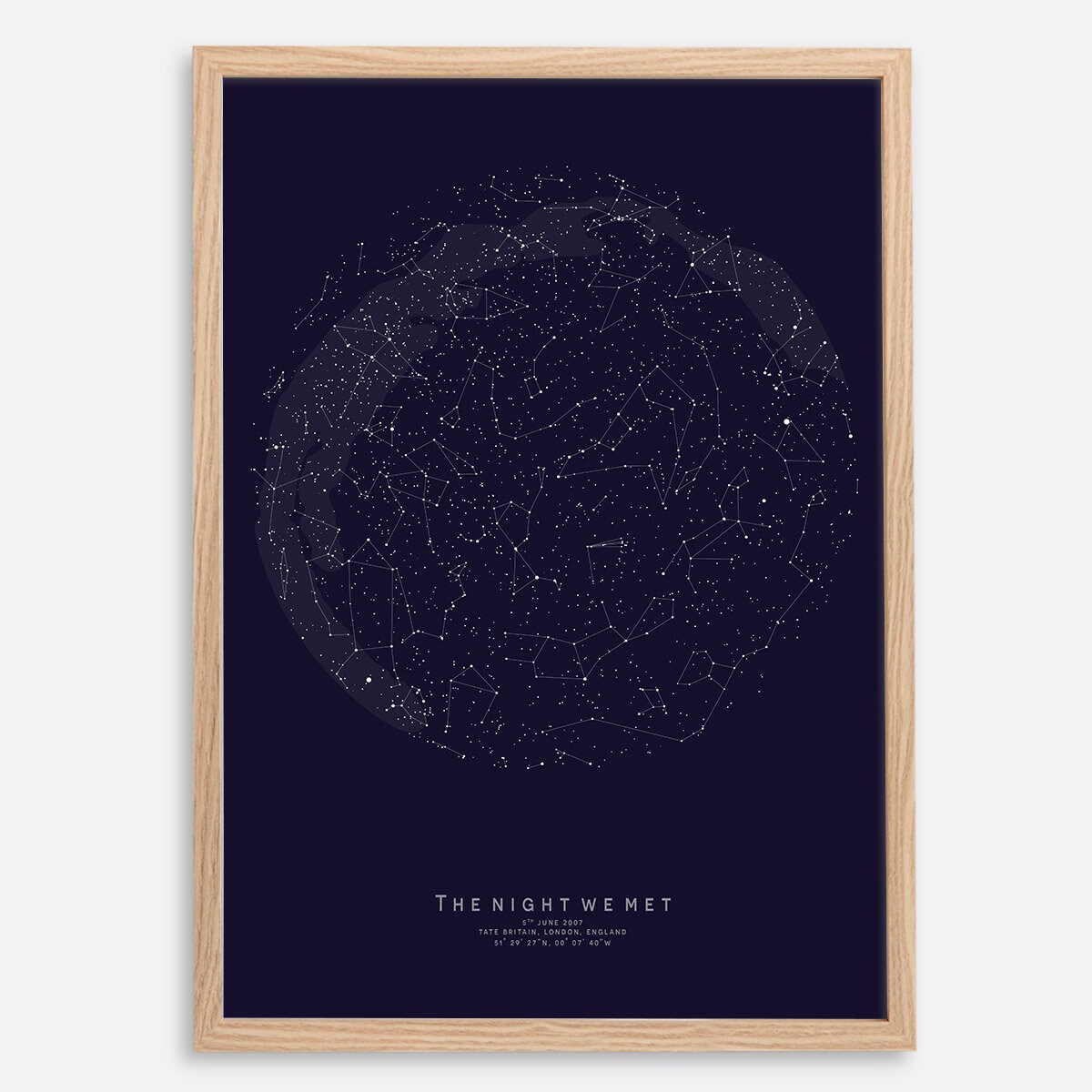 CUSTOM Star Map PRINTABLE Wedding Gift Personalized Star Poster ...