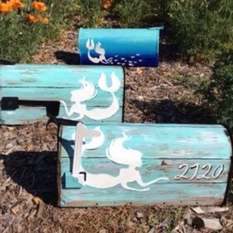 Beach Mailbox - Etsy