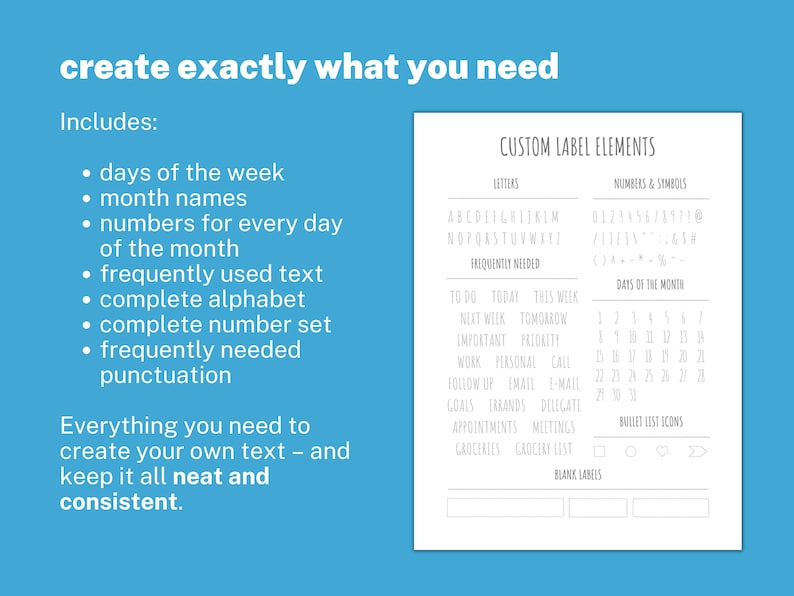 Eink Tablet Sticker Helper for Remarkable 2 & More Dozens of Planner ...