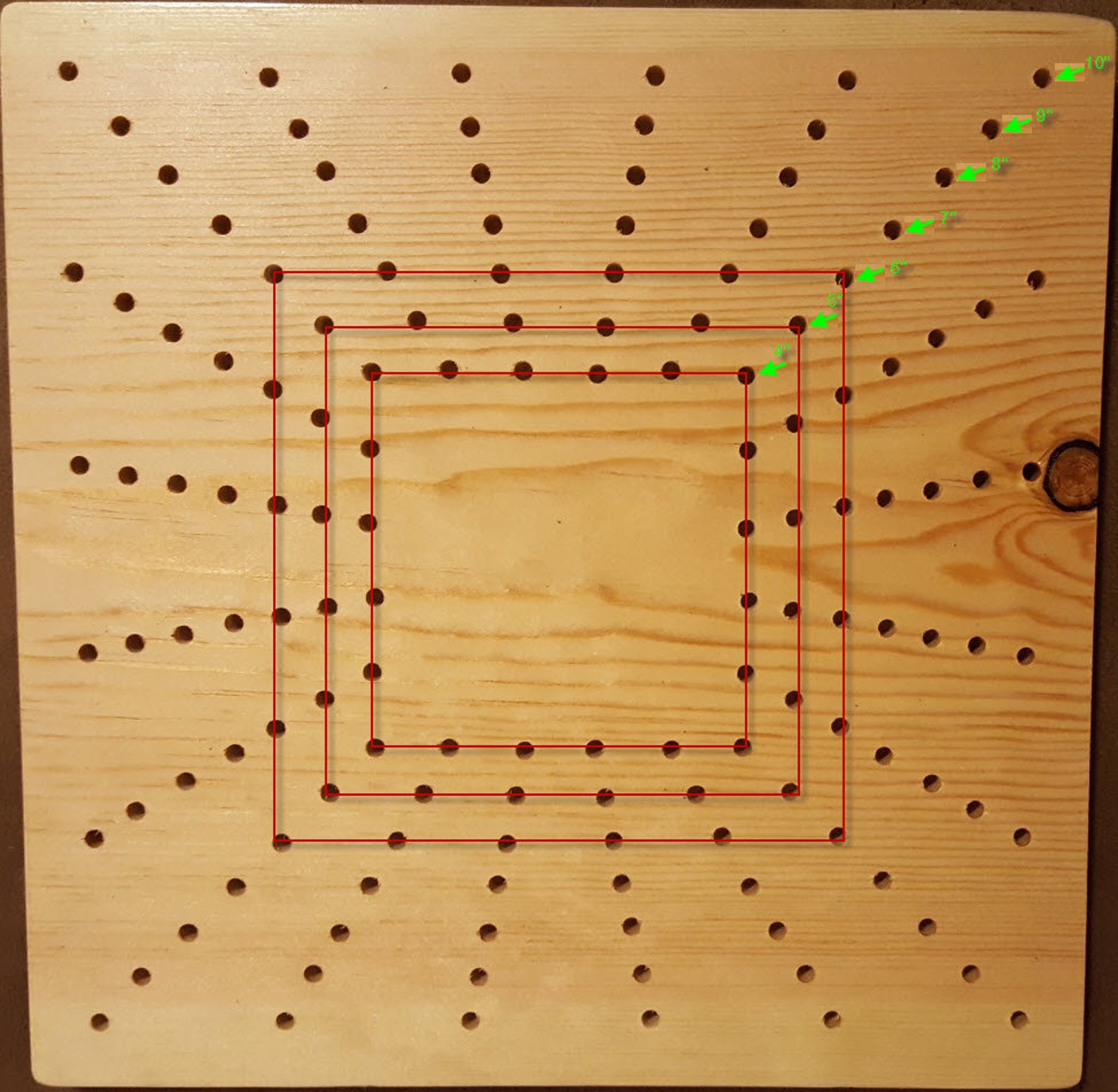 Premium White Oak Wooden Blocking Board 410 - Etsy