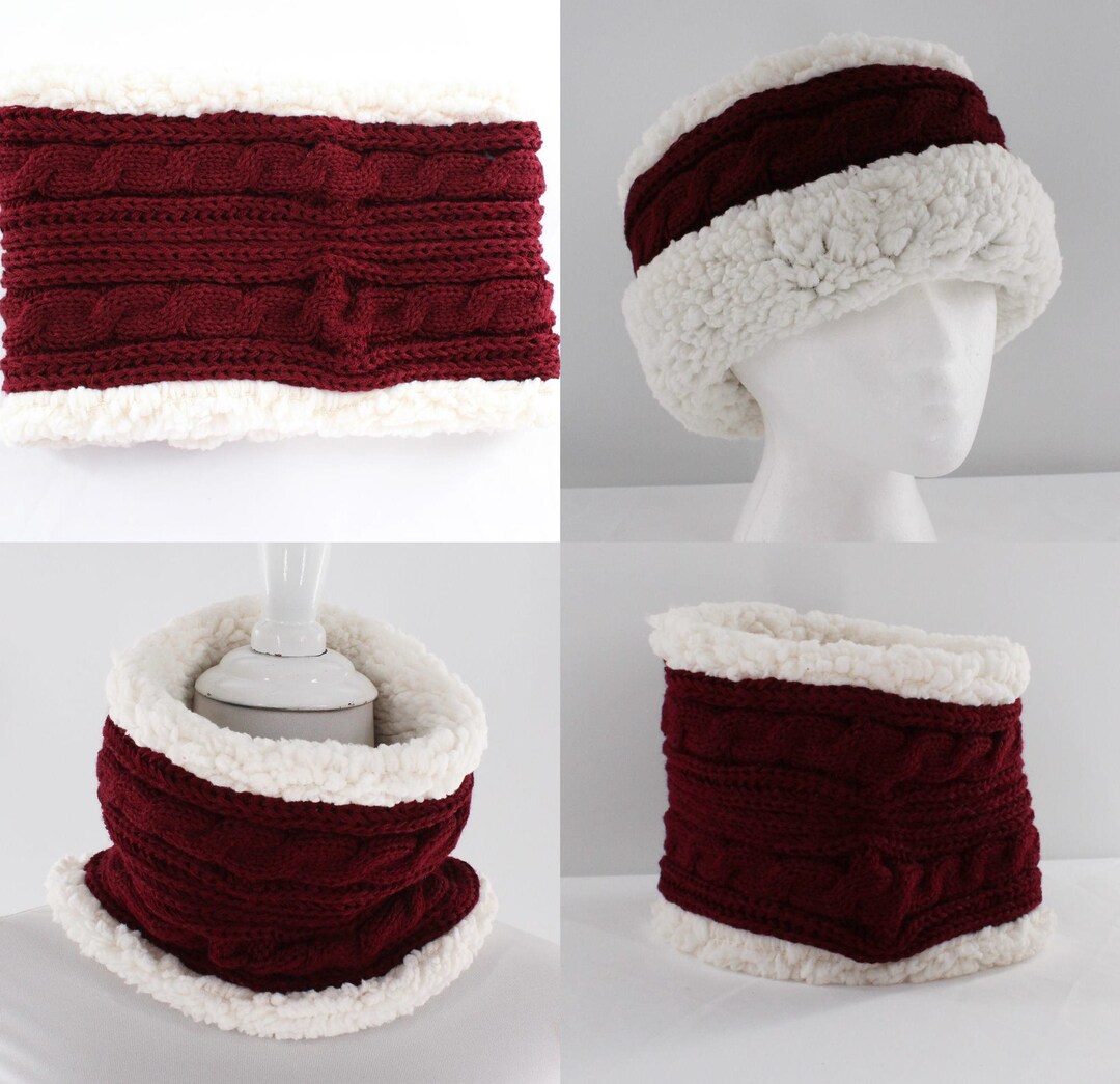Ultimate Alpaca Wool Headband, Earmuff, Neck Scarf and More Super Warm ...
