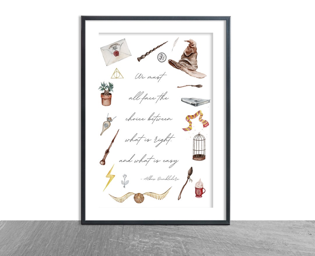 Wizards Quotes Print Quotes inspirational Children's Kids - Etsy UK