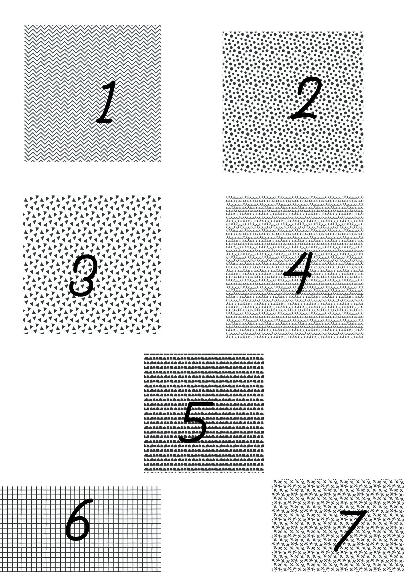 Initial Print Monochrome Black and White Name Picture - Etsy UK