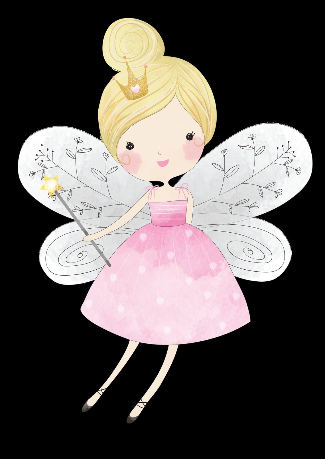 Fairy Set of 3 Nursery Prints Fairy Art Girls Fairy Prints - Etsy UK