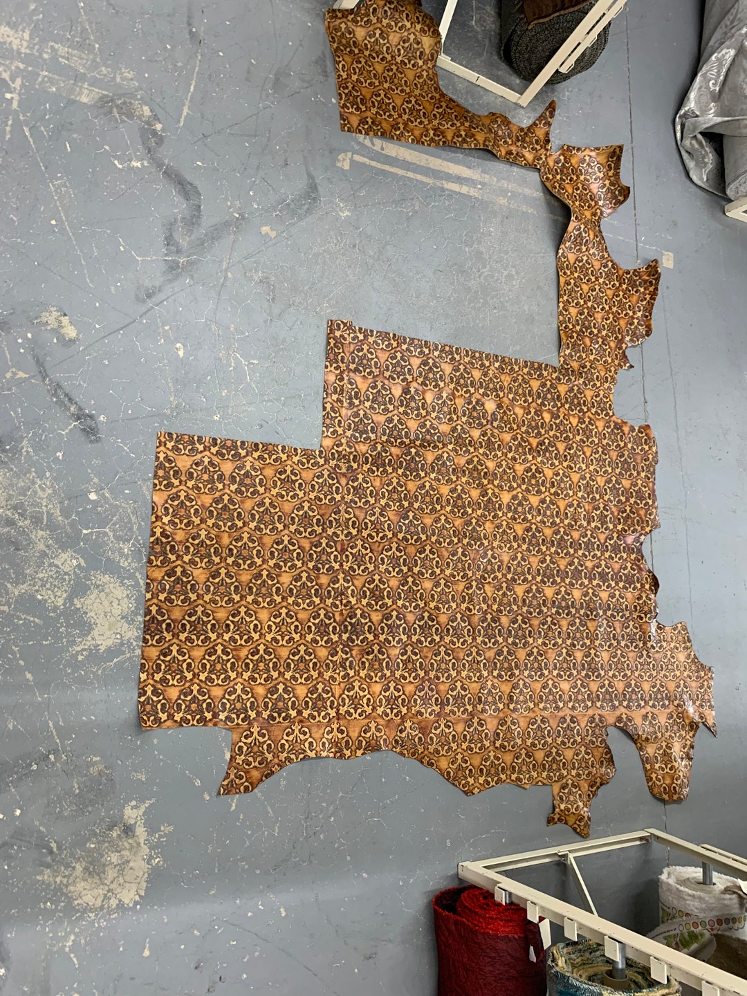 Embossed Leather Hides **SCRAPS ONLY** - Etsy