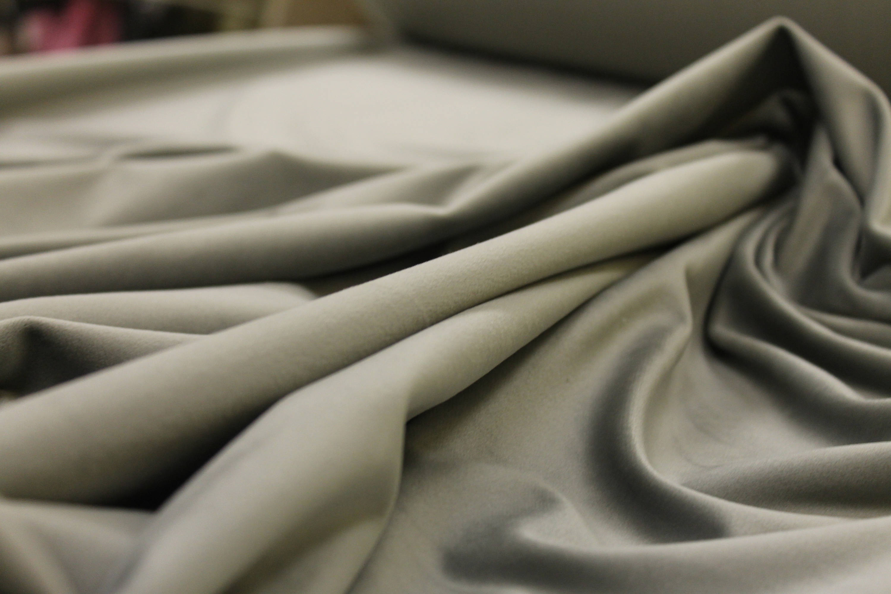 Gray Velvet Fabric - Etsy