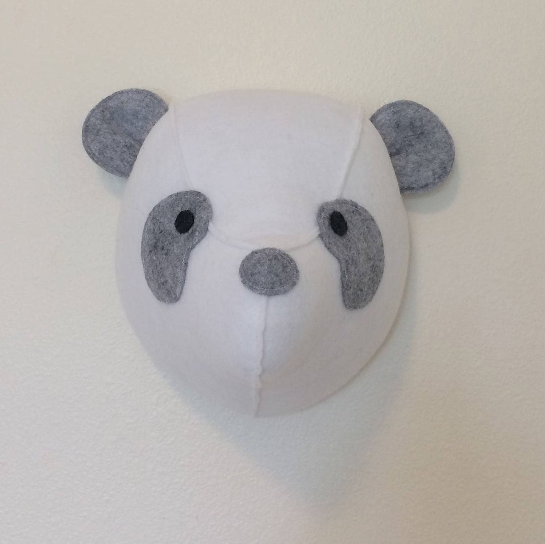 Panda Head, Pandabears, Panda Wall Hanging, Panda Wall Decoration ...