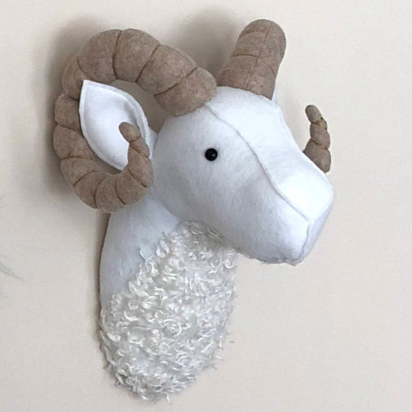 Ram Head Mount Ram Animal Head Big Horn Sheep Decor Ram - Etsy