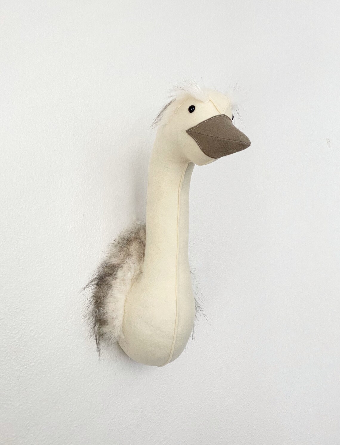 Ostrich Faux Head Mount - Etsy