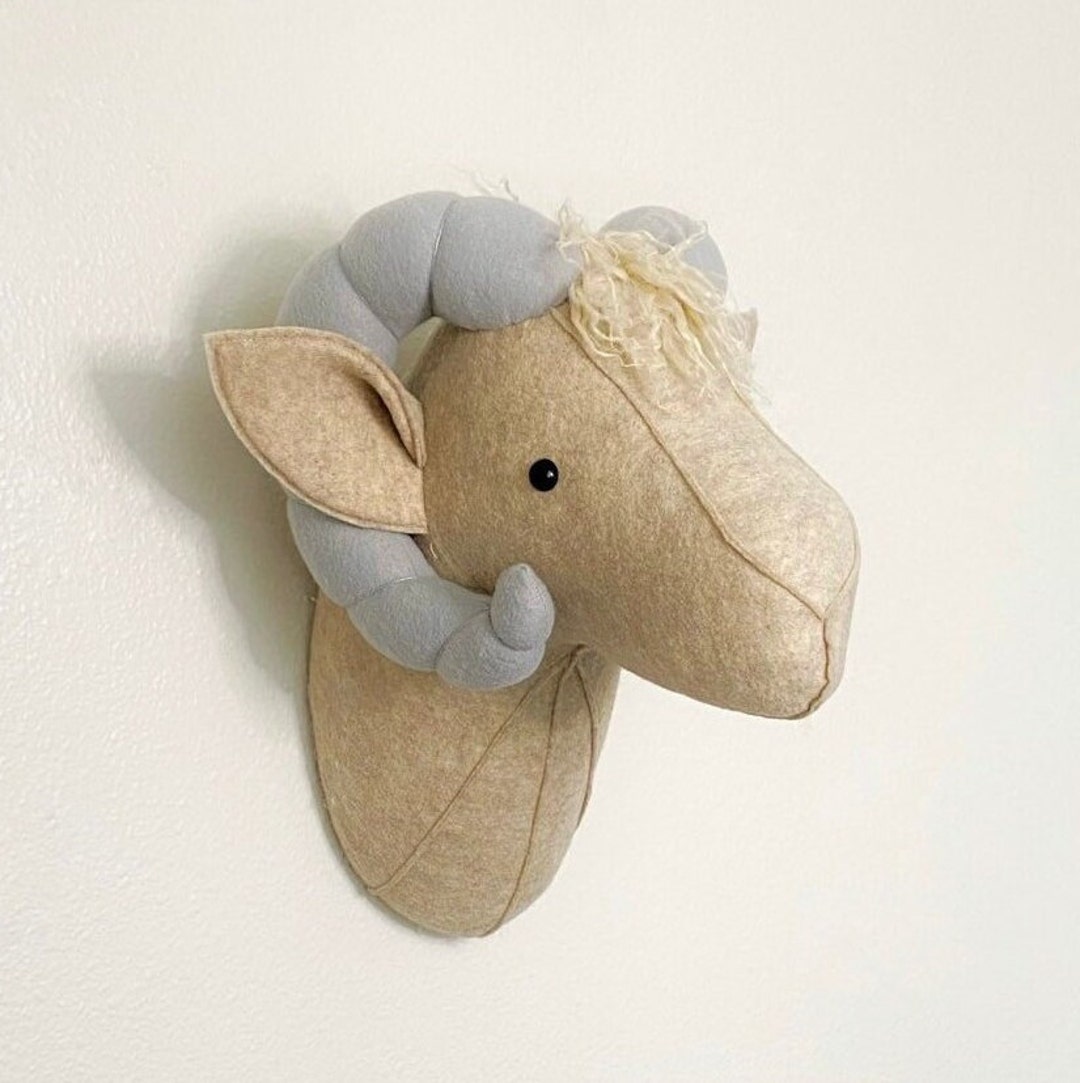 Ram Head, Ram Head Mount, Ram Wall Mount, Ram Wall Art, Aries Ram Head ...