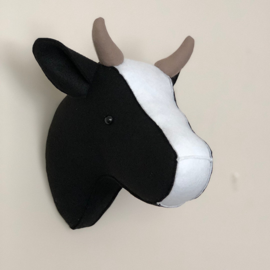Holstein Cow, Holstein Cows, Holstein Cow Decor, Cow Heads, Cow Head ...
