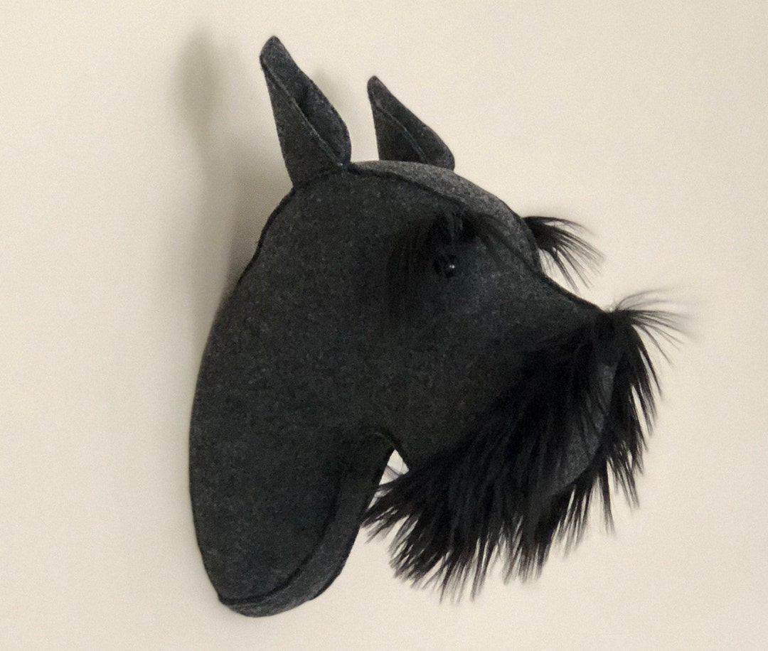 Scottie Dog Terrier, Dog Wall Hanging, Dog Head Decoration, Scottie ...