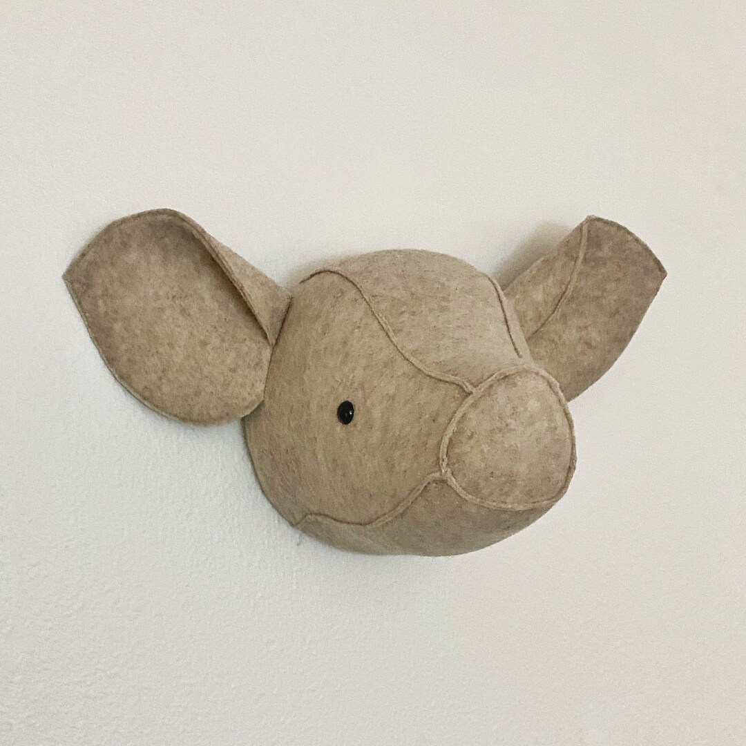 Pig Head Decor, Pig Head Decor, Pig Nursery, Pig Nursery Decor, Pig ...