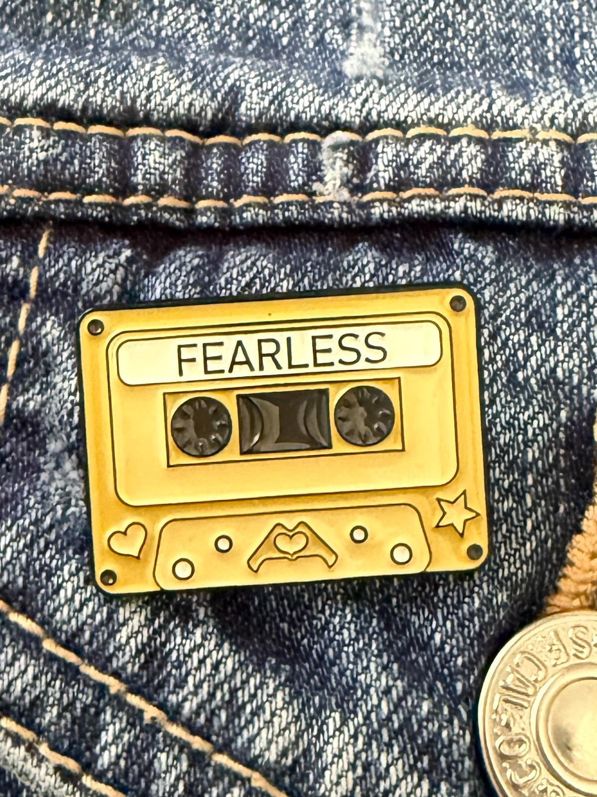 Enamel Pin Cassette Tape Retro Custom Pins for Jackets Backpacks and ...