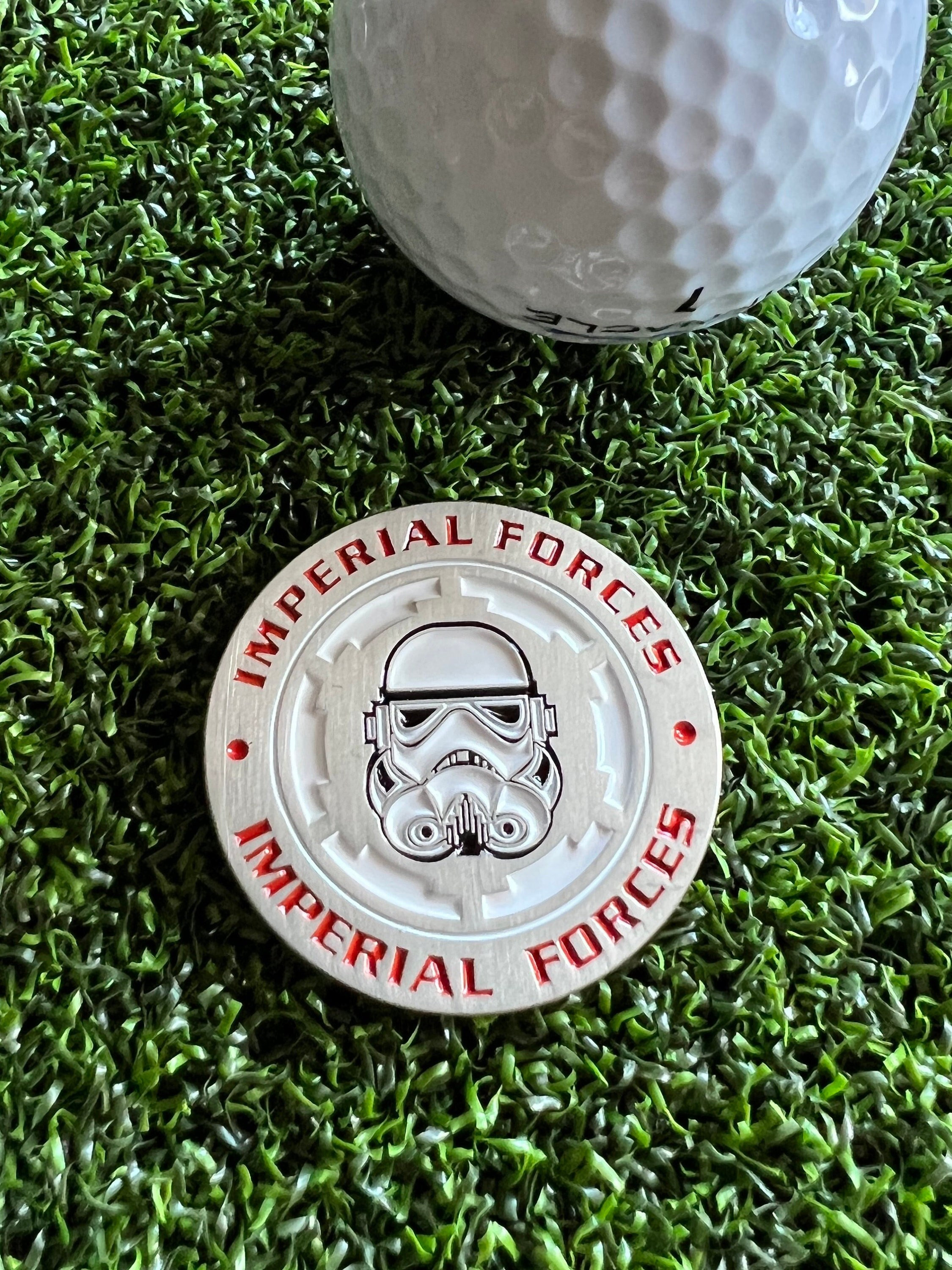 Trooper Golf Ball Marker Silver or Bronze Magnetic - Etsy