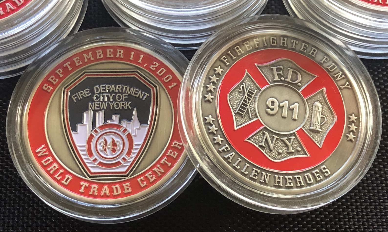FDNY Firefighter First Responder Challenge Coin 911 | Etsy