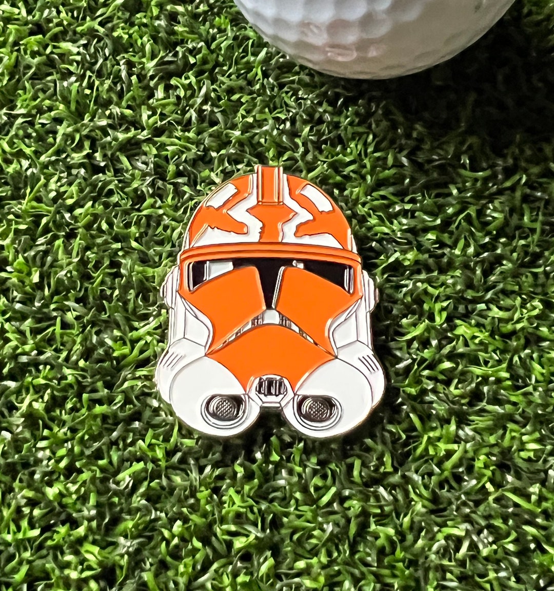 Clone Trooper Orange Golf Ball Marker Magnetic Enamel Gift - Etsy