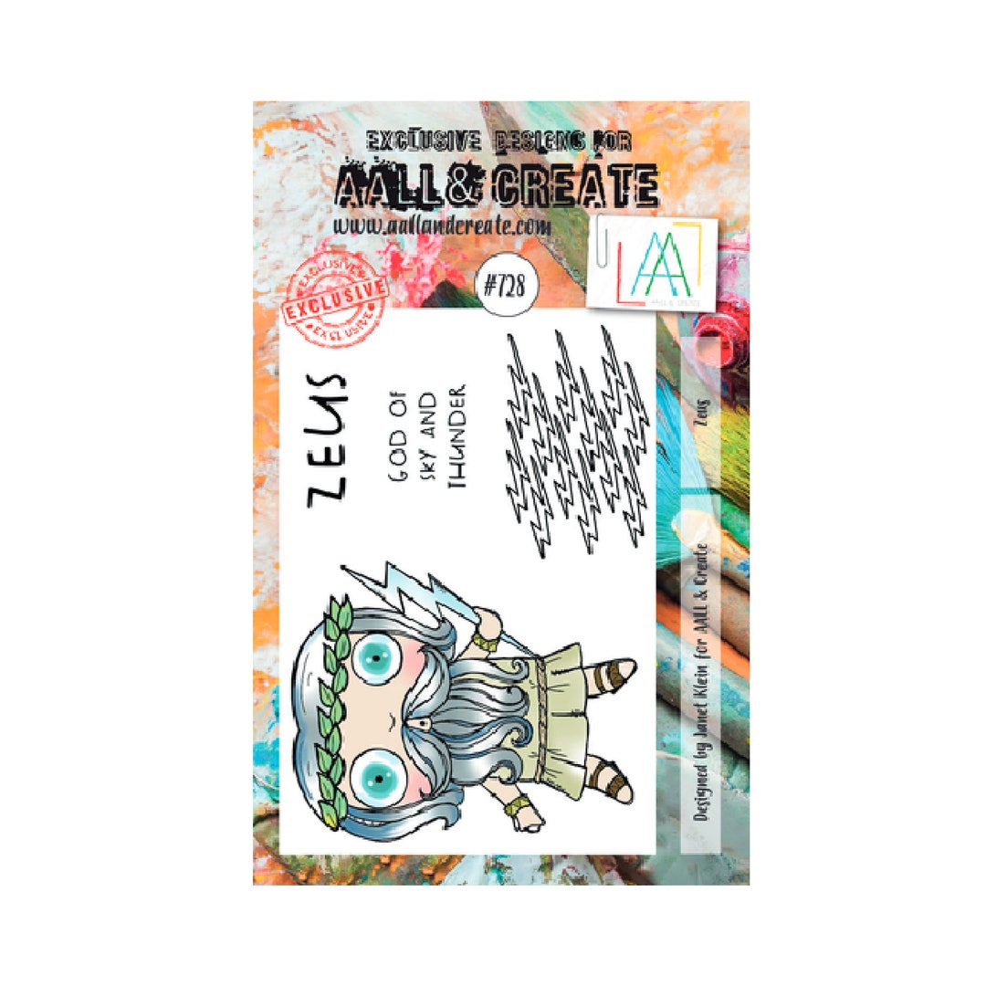 Greek Mythology Stamp Set: Zeus, Cardmaking, Journaling - Etsy