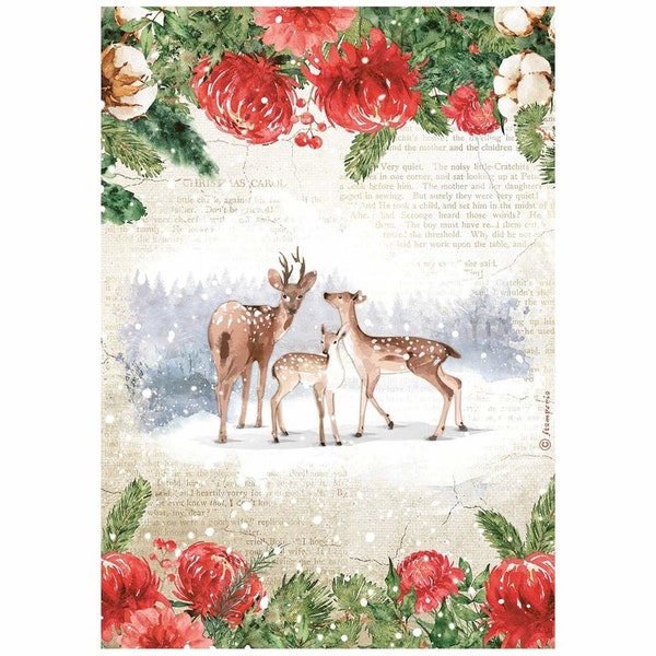 Christmas Rice Paper - Etsy