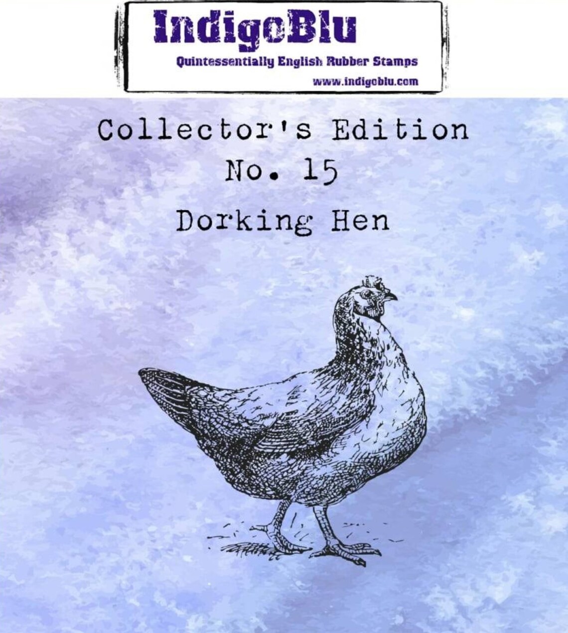 Chicken Stamp a Small Mounted Rubber Hen Stamp - Etsy UK