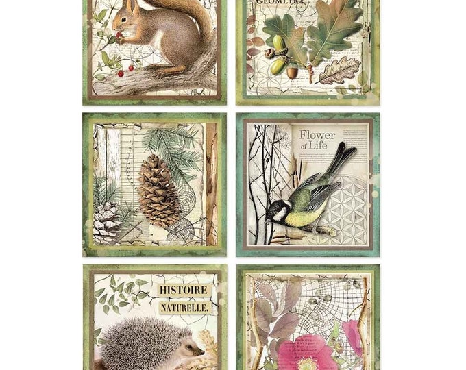 Realistic Forest Animals on Rice Paper for Decoupage - Etsy