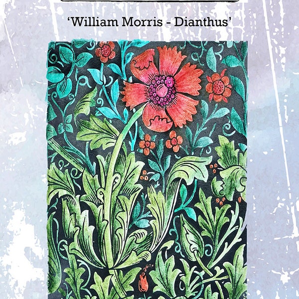 William Morris Stamp - Etsy
