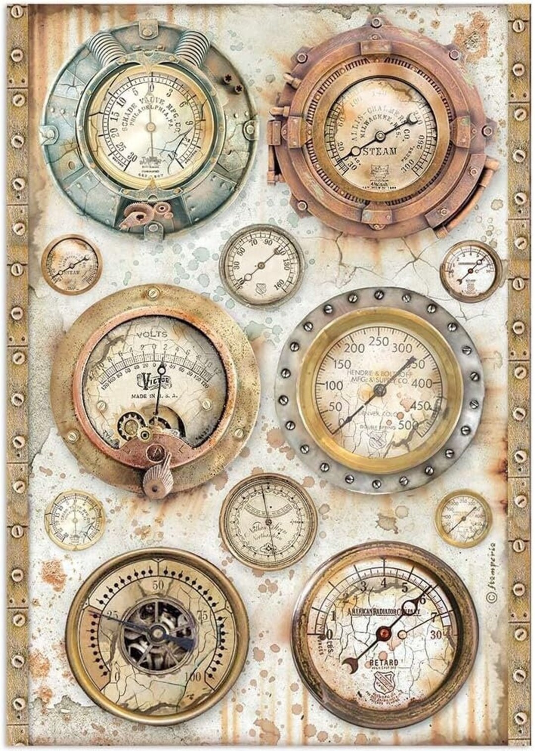 Stamperia Rice Paper Decoupage Paper for Upcycling and Paper Crafts ...