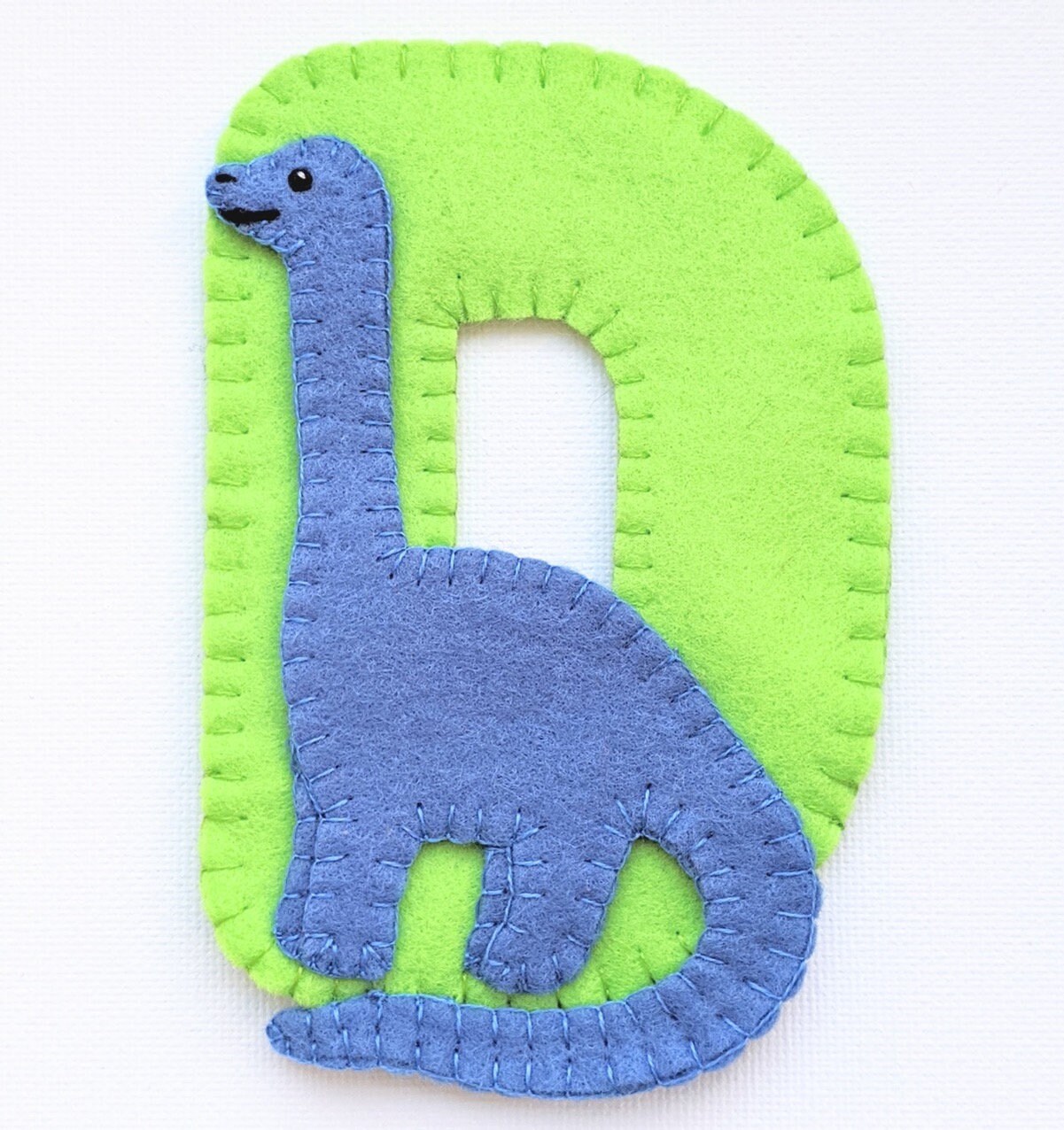 MADE TO ORDER Individual Hand Sewn Felt Letters Featuring a | Etsy