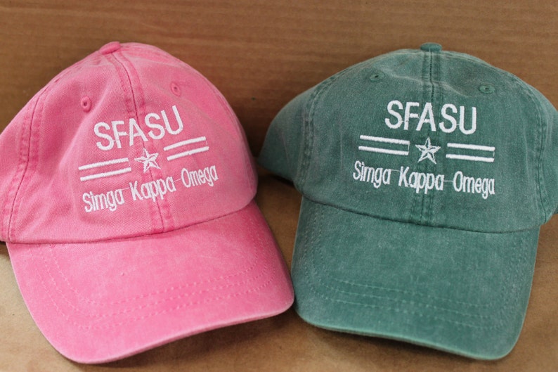 Sigma Kappa Omega Caps - Etsy