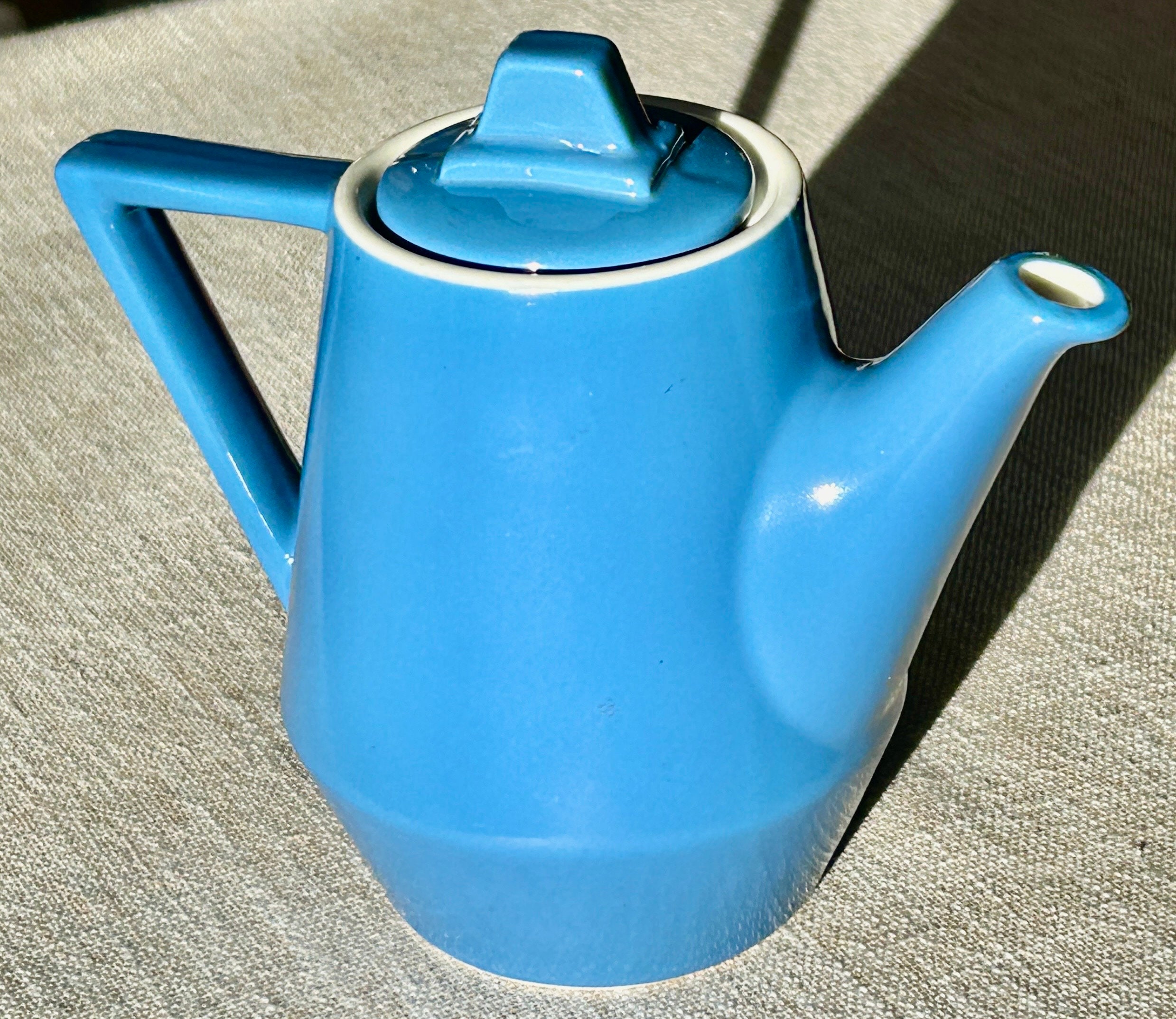 1970s Hall Pottery, Amtrak Railroad Dining Car China Coffee Pot ...