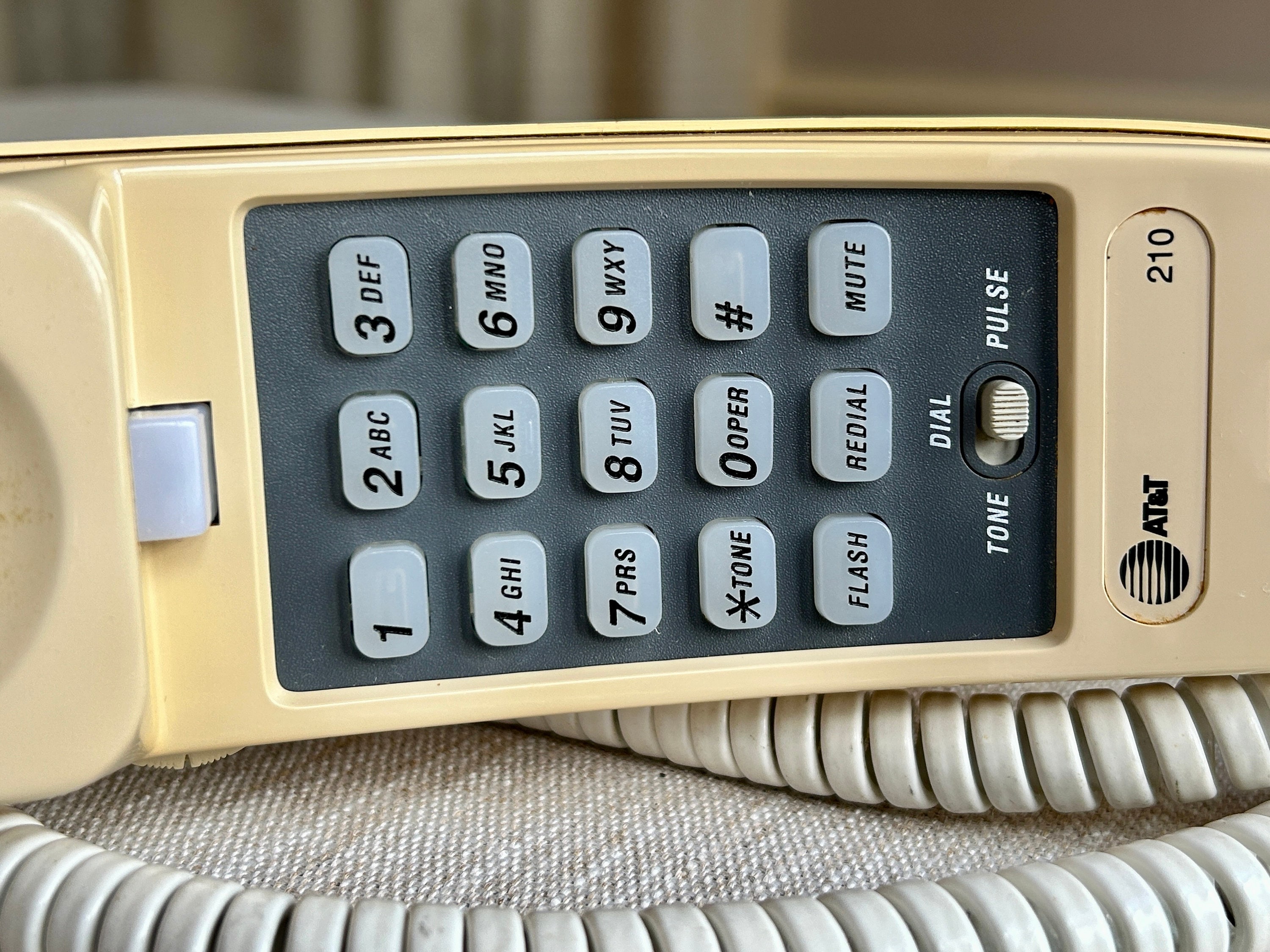 1980s AT&T 210 Basic Trimline Corded Phone Wall-mountable - Etsy