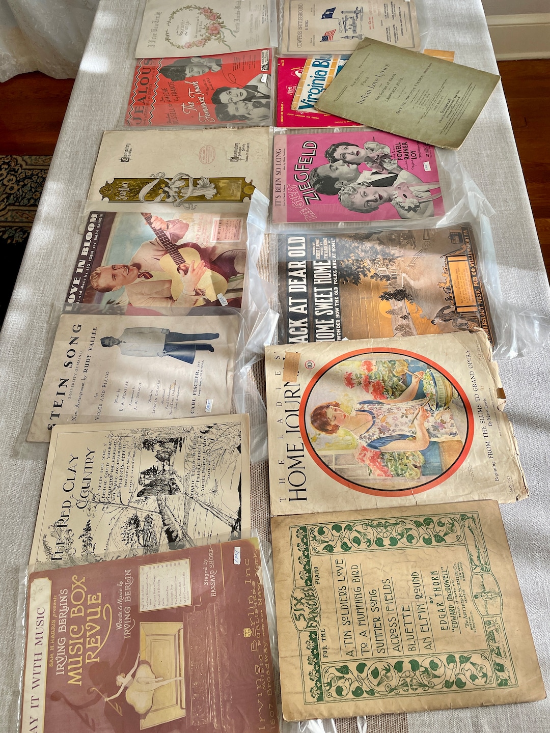 Lot of 15 Vintage Sheet Music Collection 1899-1955, Musical, Soul ...