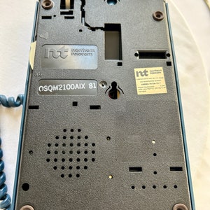 Mod, Vintage Northern Telecom Contempra Telephone 1970s Denim Blue ...