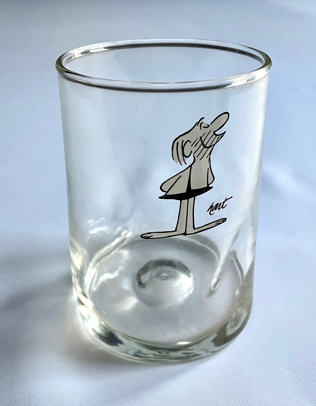 MCM Vintage BC Comics Ice Age Rocks Drinking Glass Johnny Hart, Caveman ...