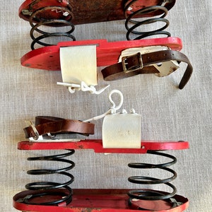 1960s Vintage Circus Metal Rapco Jumping Shoes With Springs Atomic ...