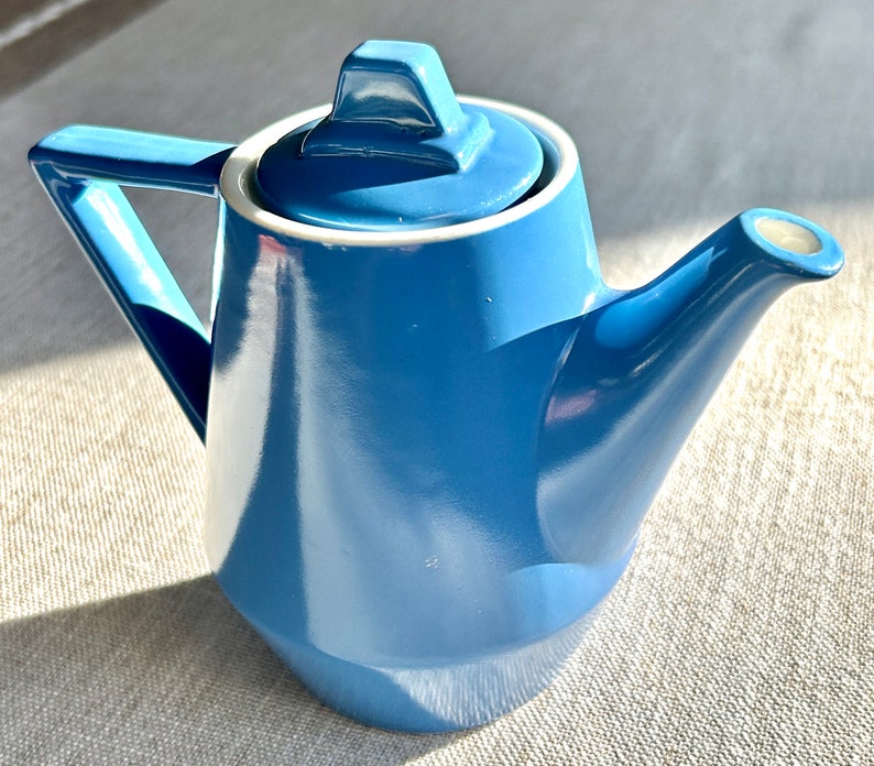 1970s Hall Pottery, Amtrak Railroad Dining Car China Coffee Pot ...