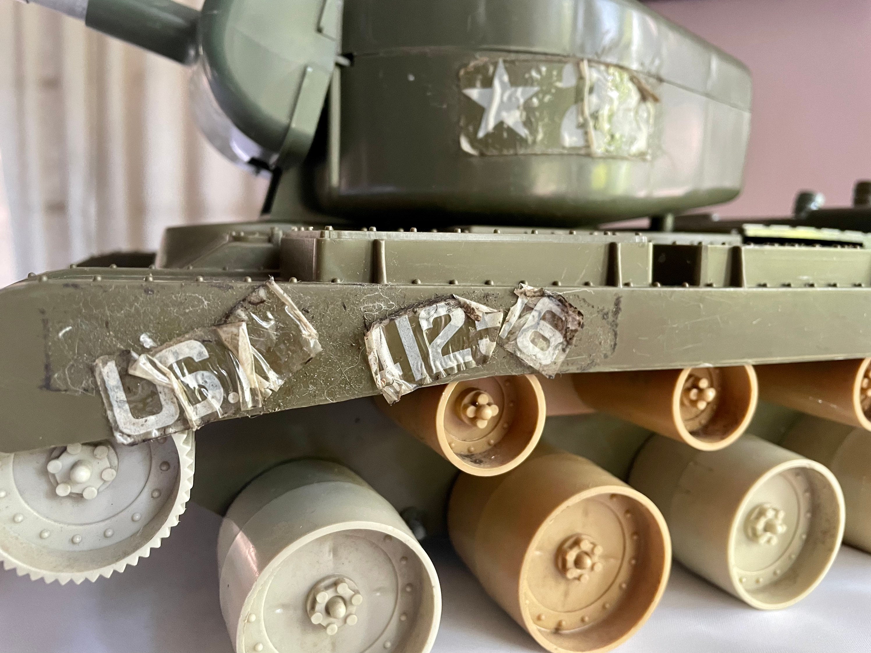 1965 Vintage Remco US Army Bulldog Tank. Battery Operated. Style 607 - Etsy