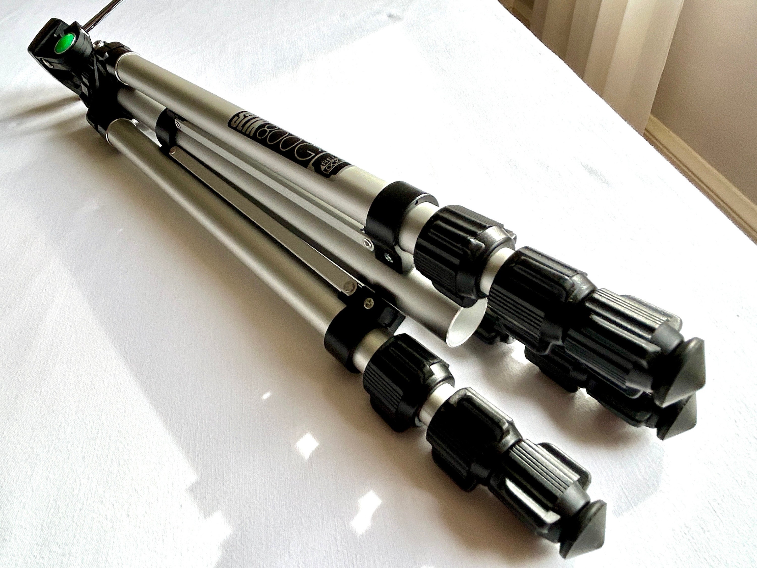 Vintage SLIK 800G Folding Lightweight Aluminum Camera Tripod Stand 611 ...