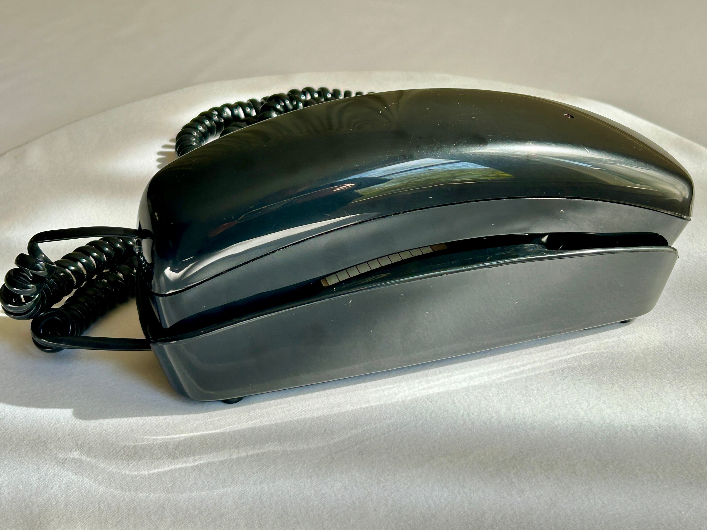 RARE Vintage Glossy 1980s International Quartz Telephone Push Button ...