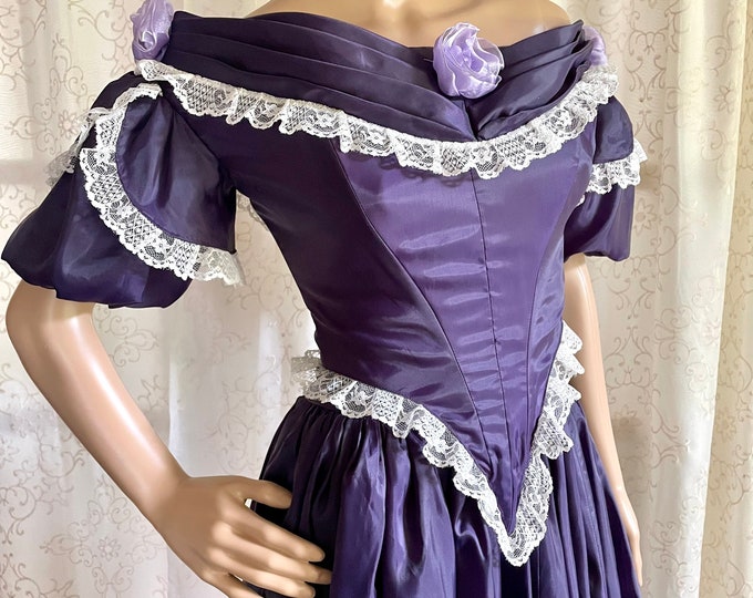 Southern Belle Civil War Old West Nutcracker Ball Gown Dress 34" Bust ...