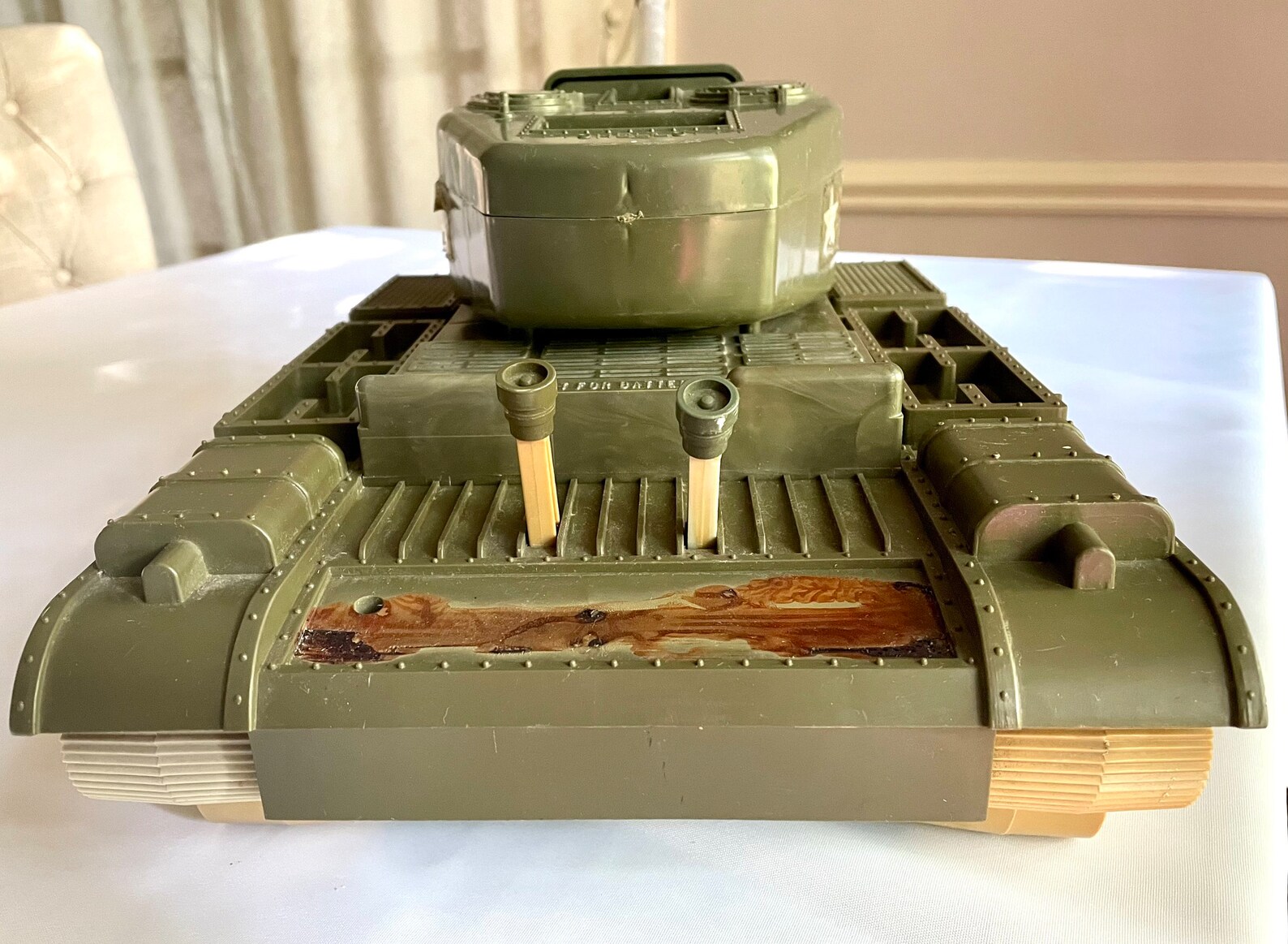 1965 Vintage Remco US Army Bulldog Tank. Battery Operated. Style 607 - Etsy