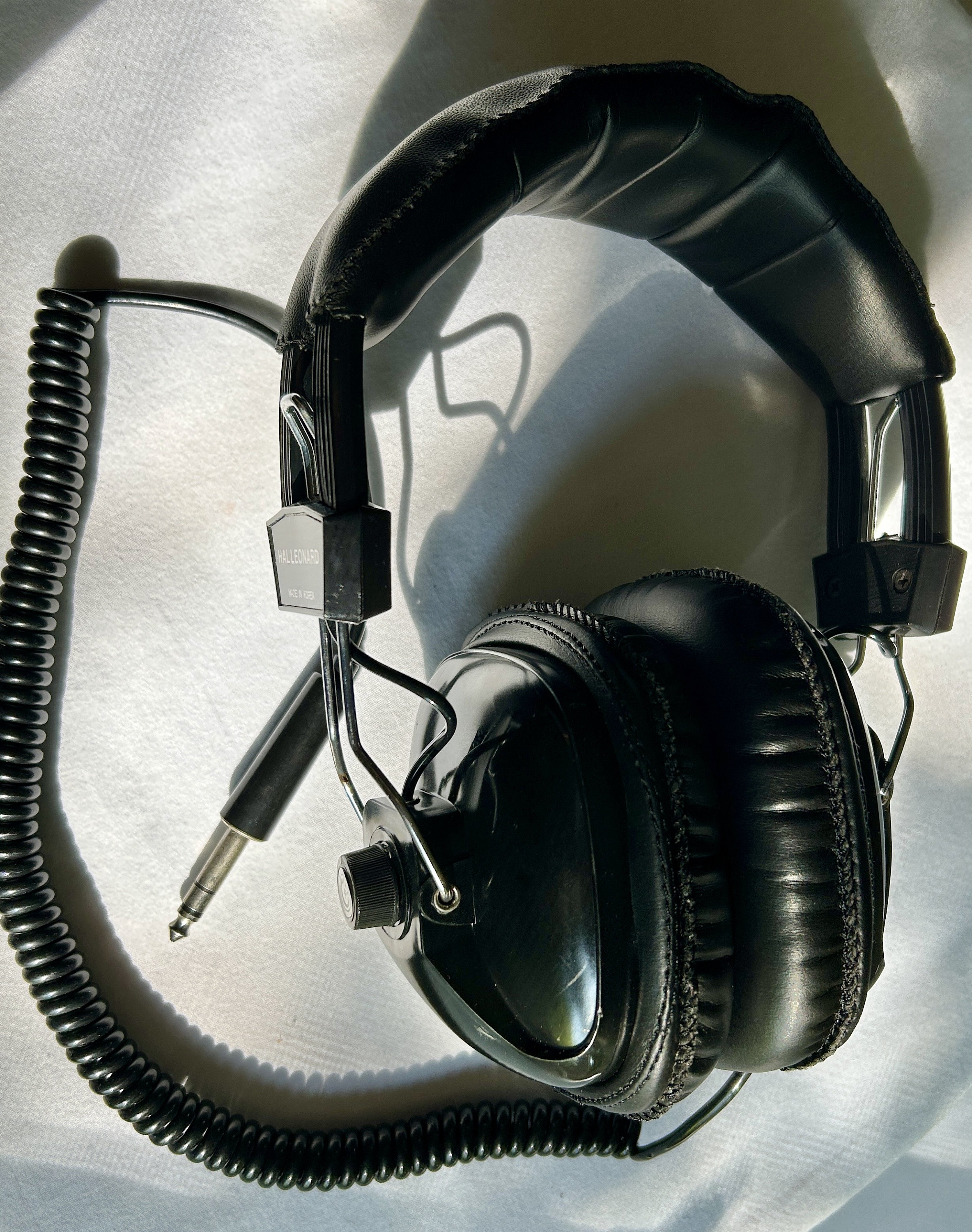 1980s Hal Leonard Deluxe Light Weight Mono Stereo Headphones Vintage ...