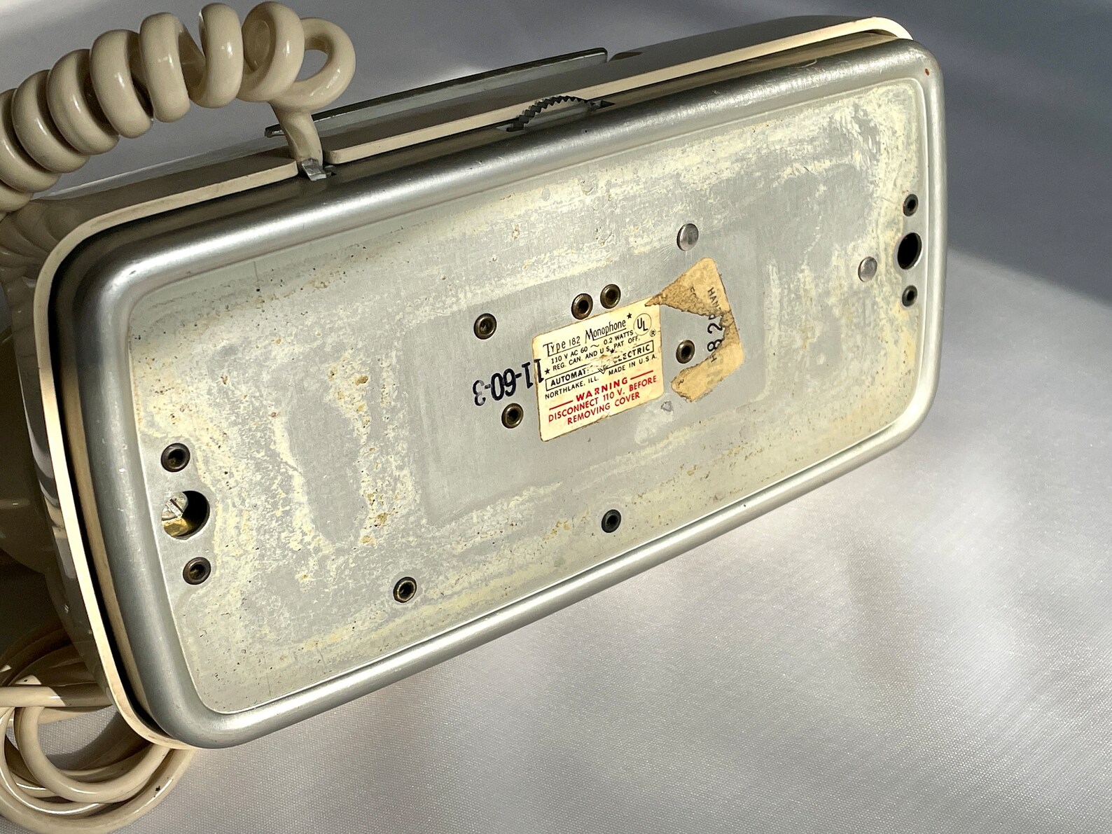 Pretty Vintage 1960's Monophone Automatic Electric Telephone Type 182 ...