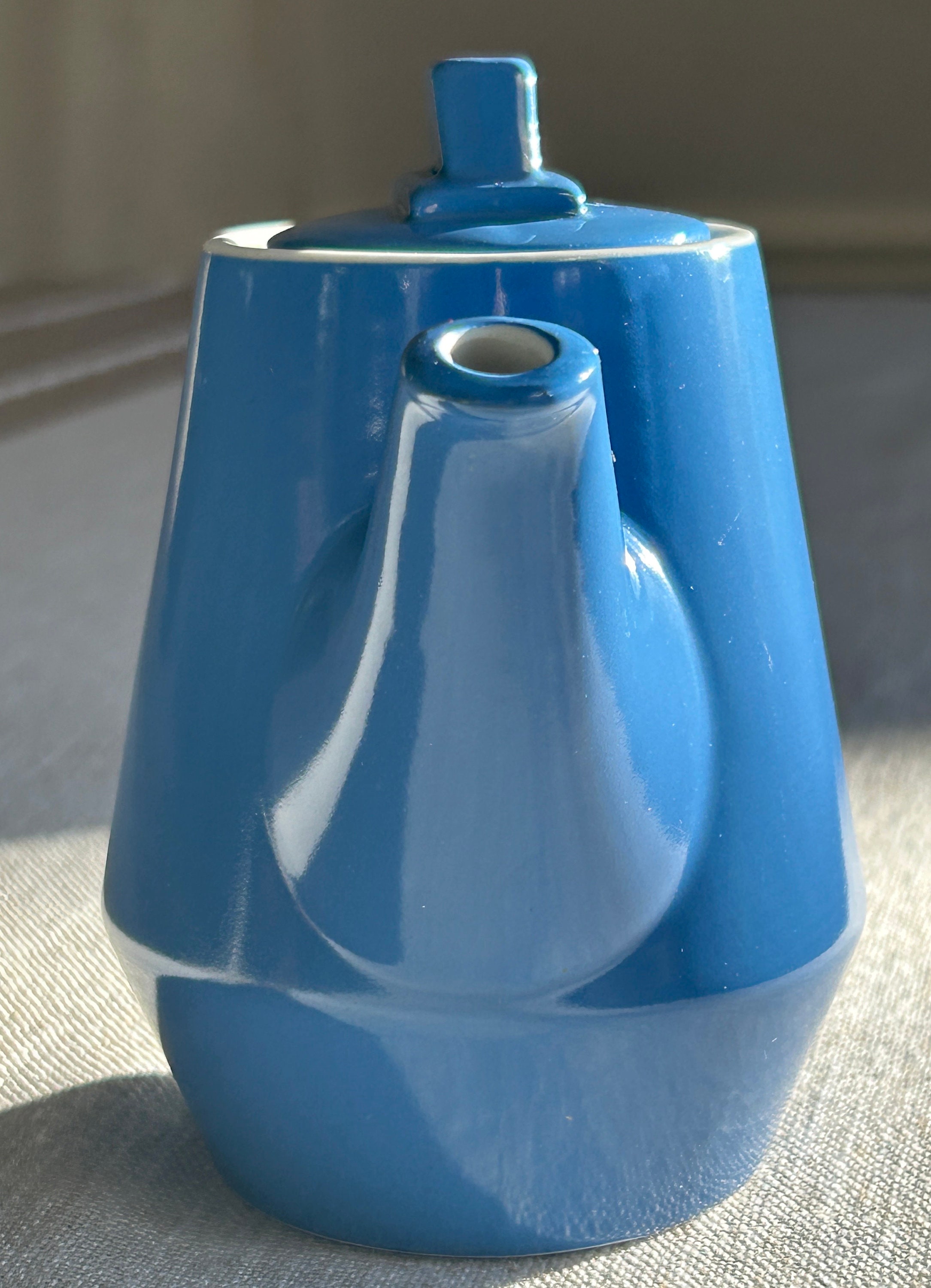 1970s Hall Pottery, Amtrak Railroad Dining Car China Coffee Pot ...