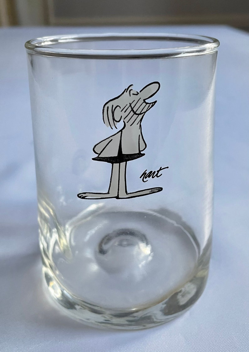 MCM Vintage BC Comics Ice Age Rocks Drinking Glass Johnny Hart, Caveman ...