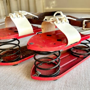 1960s Vintage Circus Metal Rapco Jumping Shoes With Springs Atomic ...