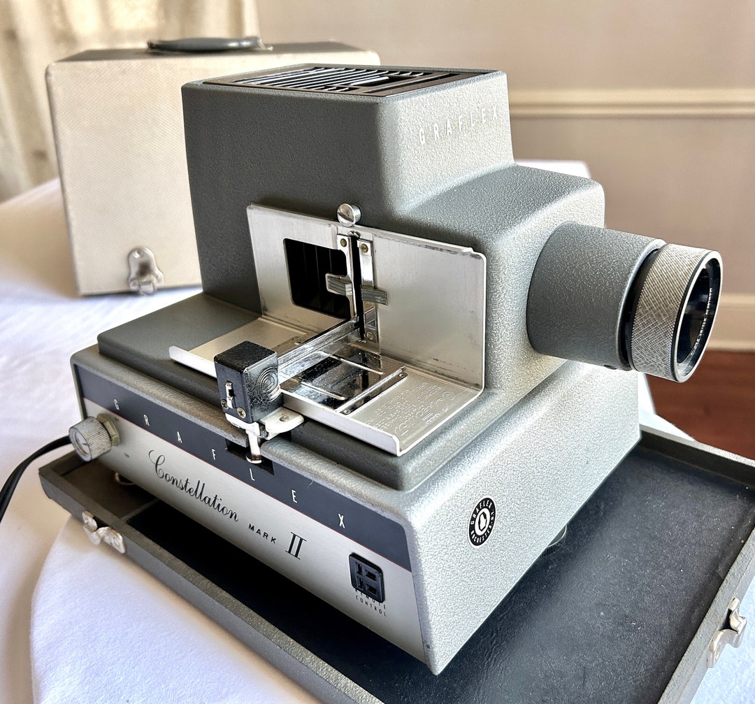 Cool, Post-war, Vintage 1958, Mid-century Graflex Constellation II ...