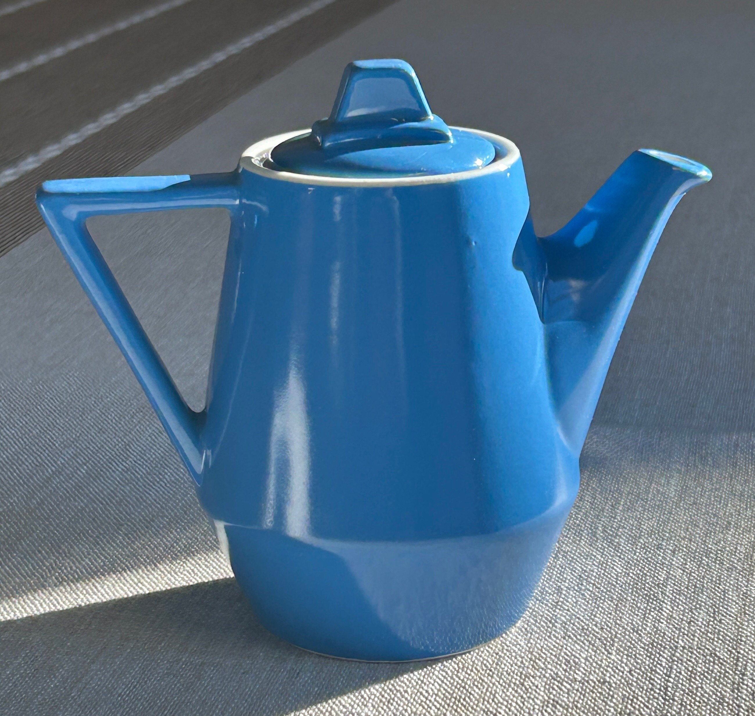1970s Hall Pottery, Amtrak Railroad Dining Car China Coffee Pot ...