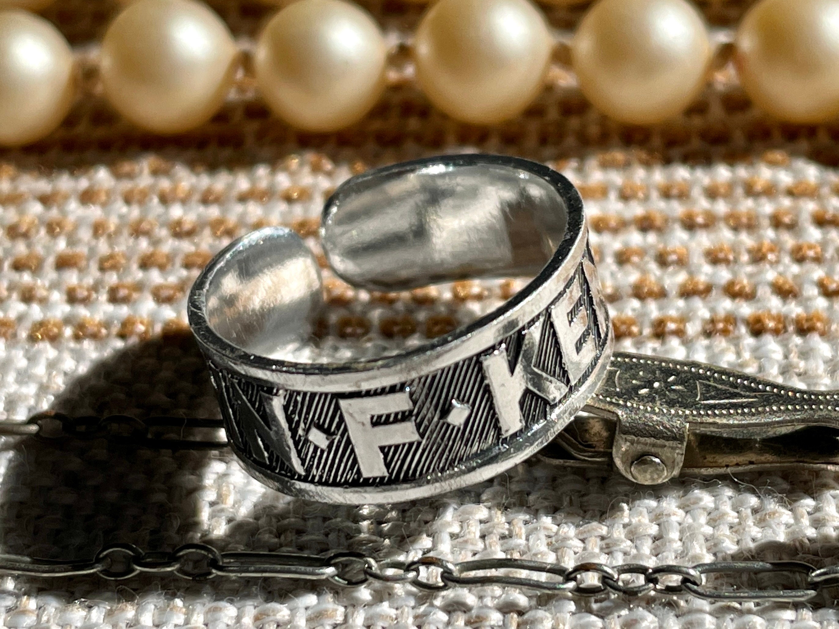 LOT of 30 Pieces of Mid Century, Vintage 1960s Jewelry, JFK Ring ...